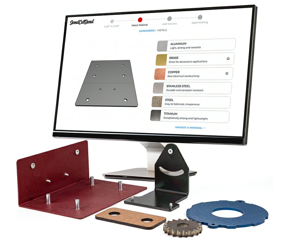 SendCutSend | Online Laser Cutting and Waterjet Cutting