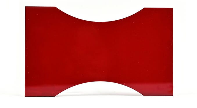 Rectangle Concave | Templates by SendCutSend