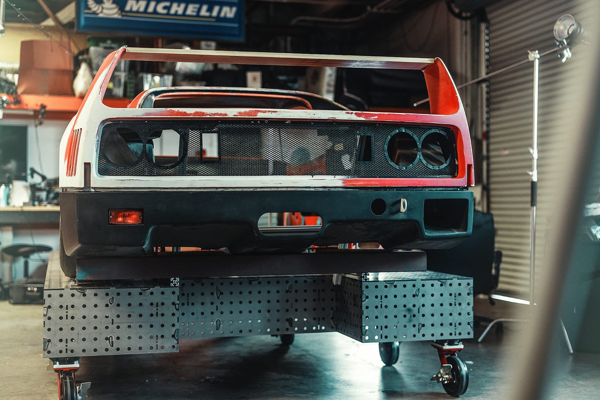 StanceWorks Reimagined F40 Build with the Help of Sheet Metal Manufacturing